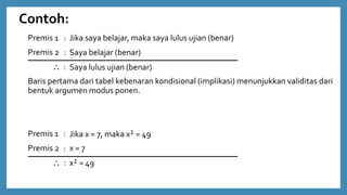 Kuantor dan Validitas Pembuktian | PDF