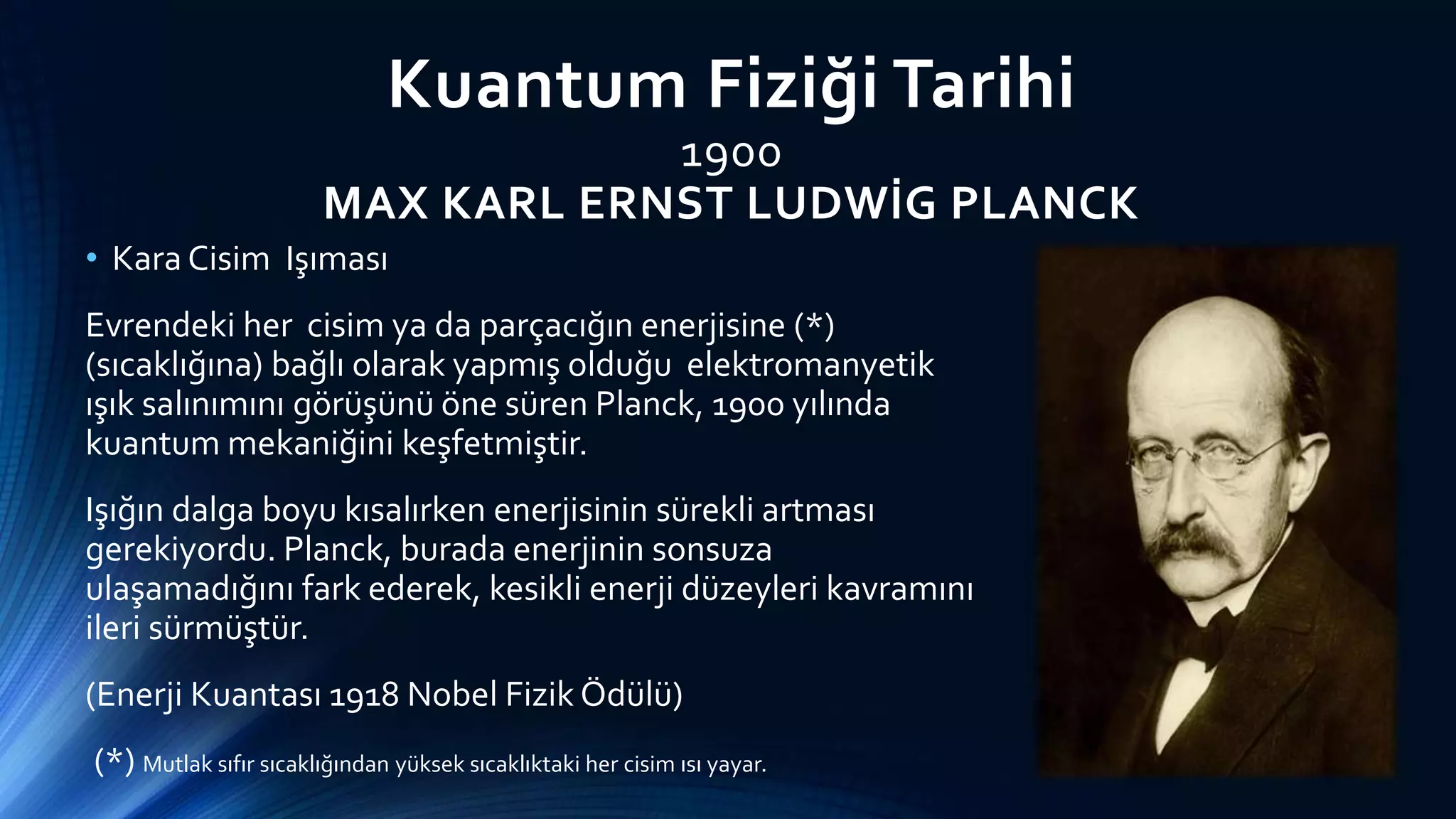 Kuantum Fiziği Tarihi | PPT | Free Download