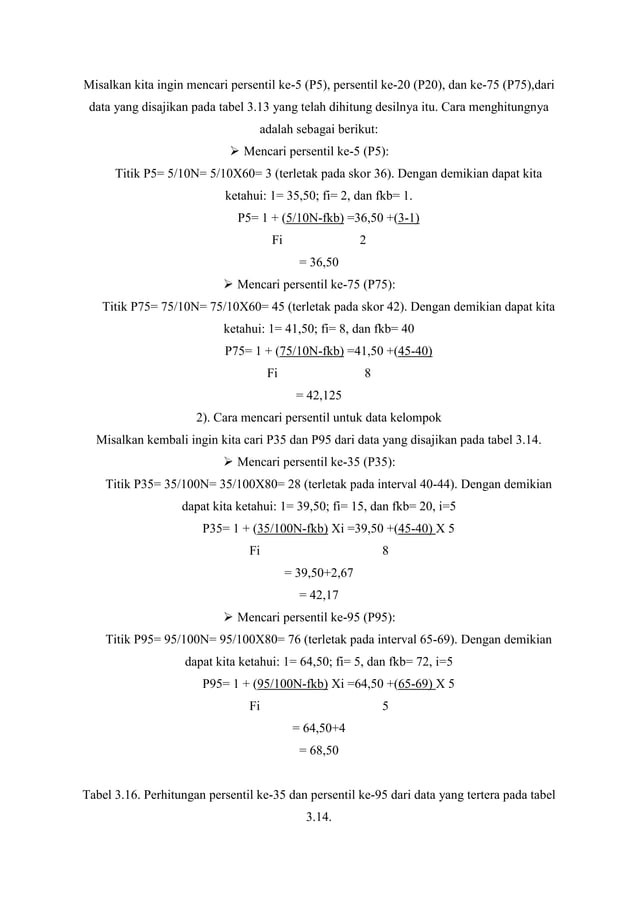 Kuartil, desil dan persentil | DOCX
