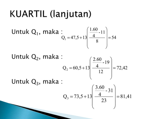 KUARTIL, DESIL DAN SIMPANGAN RATA-RATA.ppt