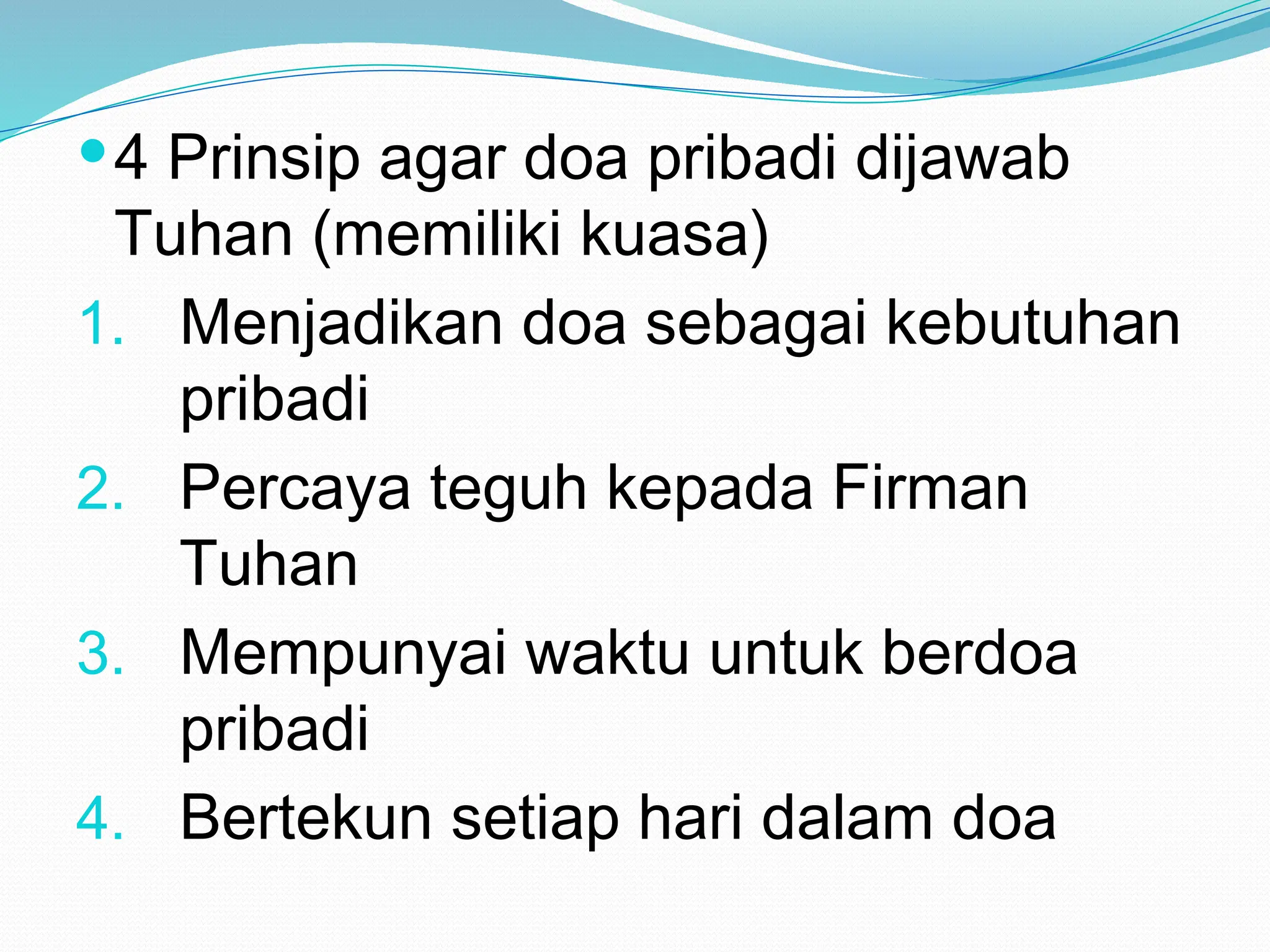 KUASA DOA AKAN NYATA BAGI ORANG BENAR.pptx