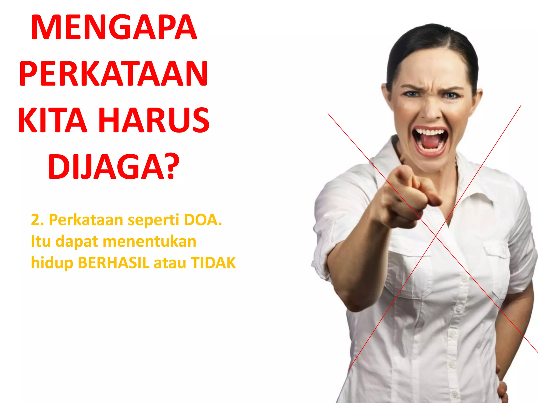 Kuasa perkataan kita | PPTX