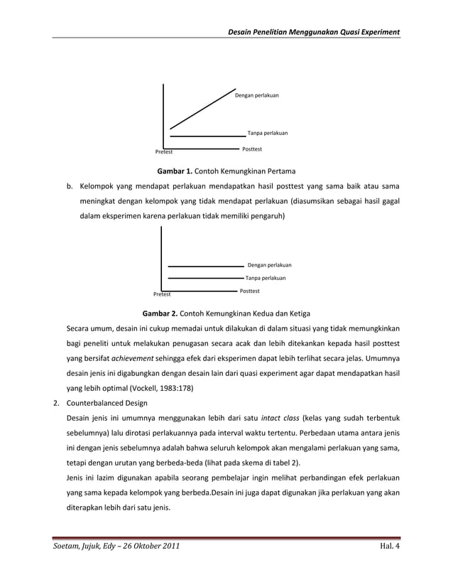 Kuasi eksperimen | DOCX