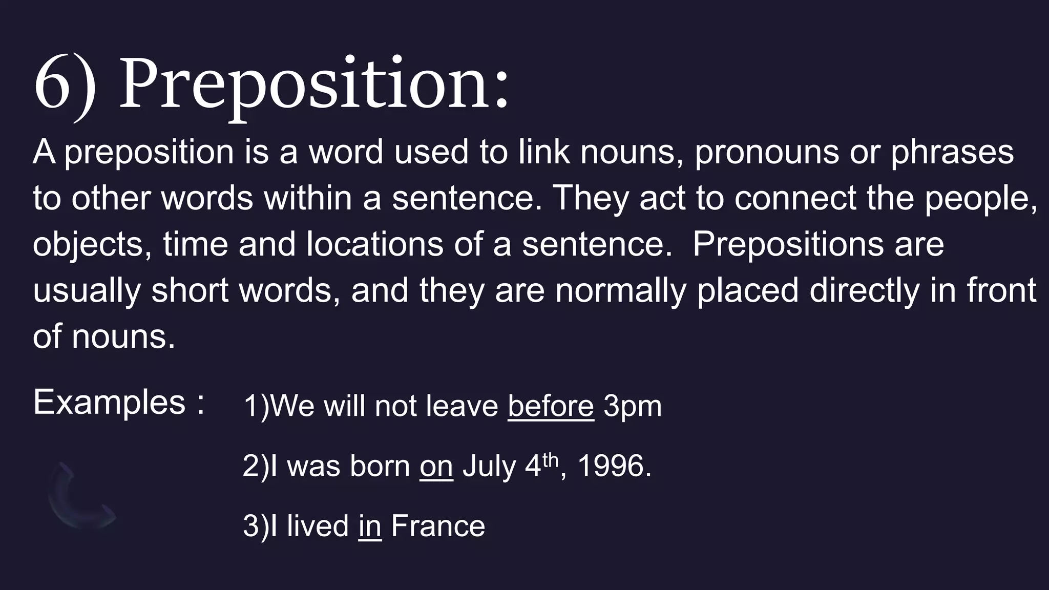 Parts of speech | PPTX