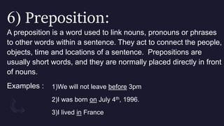 Parts of speech | PPTX