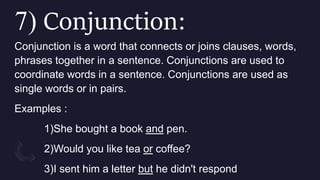 Parts of speech | PPTX