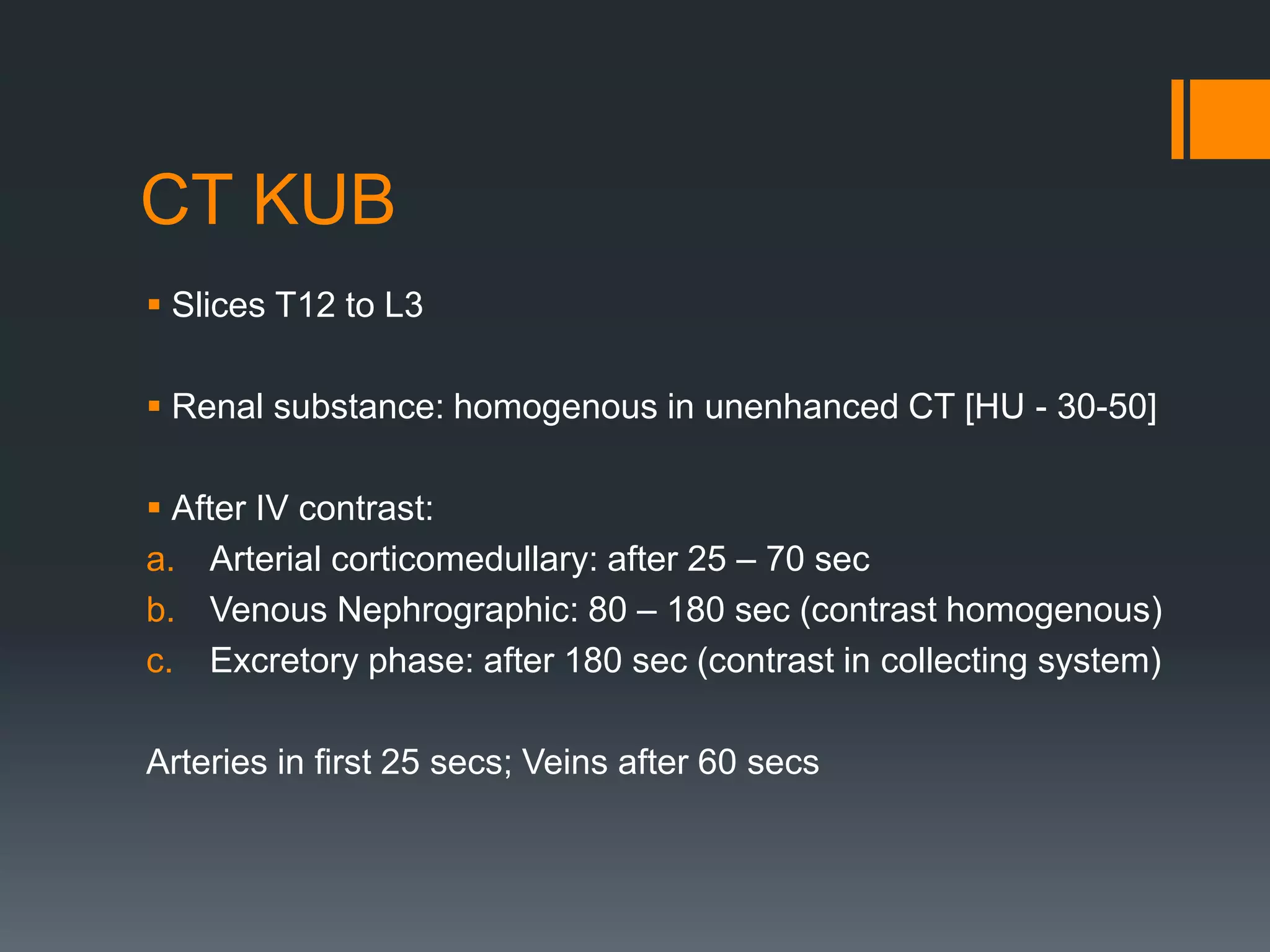 Kub - xray and usg | PPTX