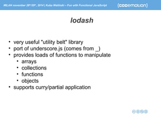 Fun with Functional JavaScript | PPT