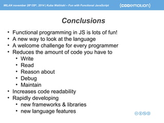 Fun with Functional JavaScript | PPT