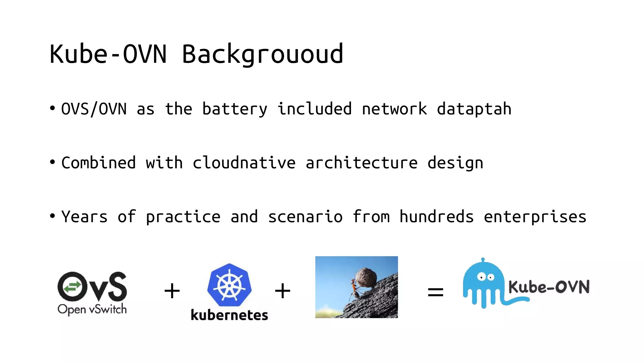 Kube ovn-sandbox-proposal | PPT