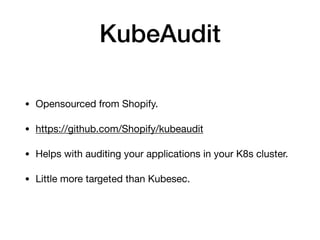 Kubernetes security and you | PDF