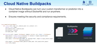 Kubecon 2023 EU - KServe - The State and Future of Cloud-Native Model Serving | PPT