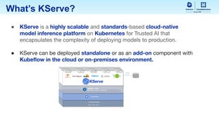 Kubecon 2023 EU - KServe - The State and Future of Cloud-Native Model Serving | PPT