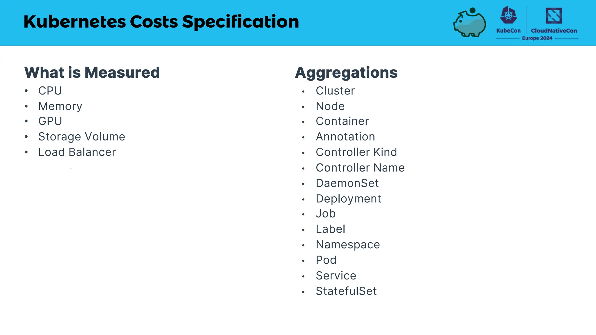 Kubeconeu24 Monitoring Kubernetes And Cloud Spend With Opencost Ppt