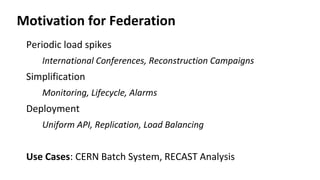 Multi-Cloud Federated Kubernetes at CERN | PPT