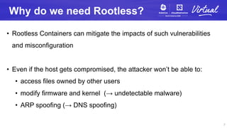 [KubeCon NA 2020] containerd: Rootless Containers 2020 | PPT