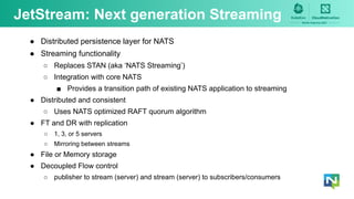 KubeCon + CloudNative Con NA 2021 | A New Generation of NATS | PDF