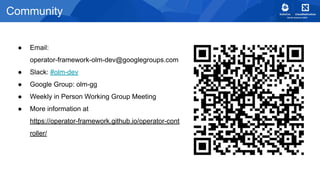 KubeCon NA 2024_ Operator Framework Maintainer Track-1.pdf