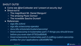 Seccomp Profiles and you: A practical guide. | PPTX | Operating Systems ...