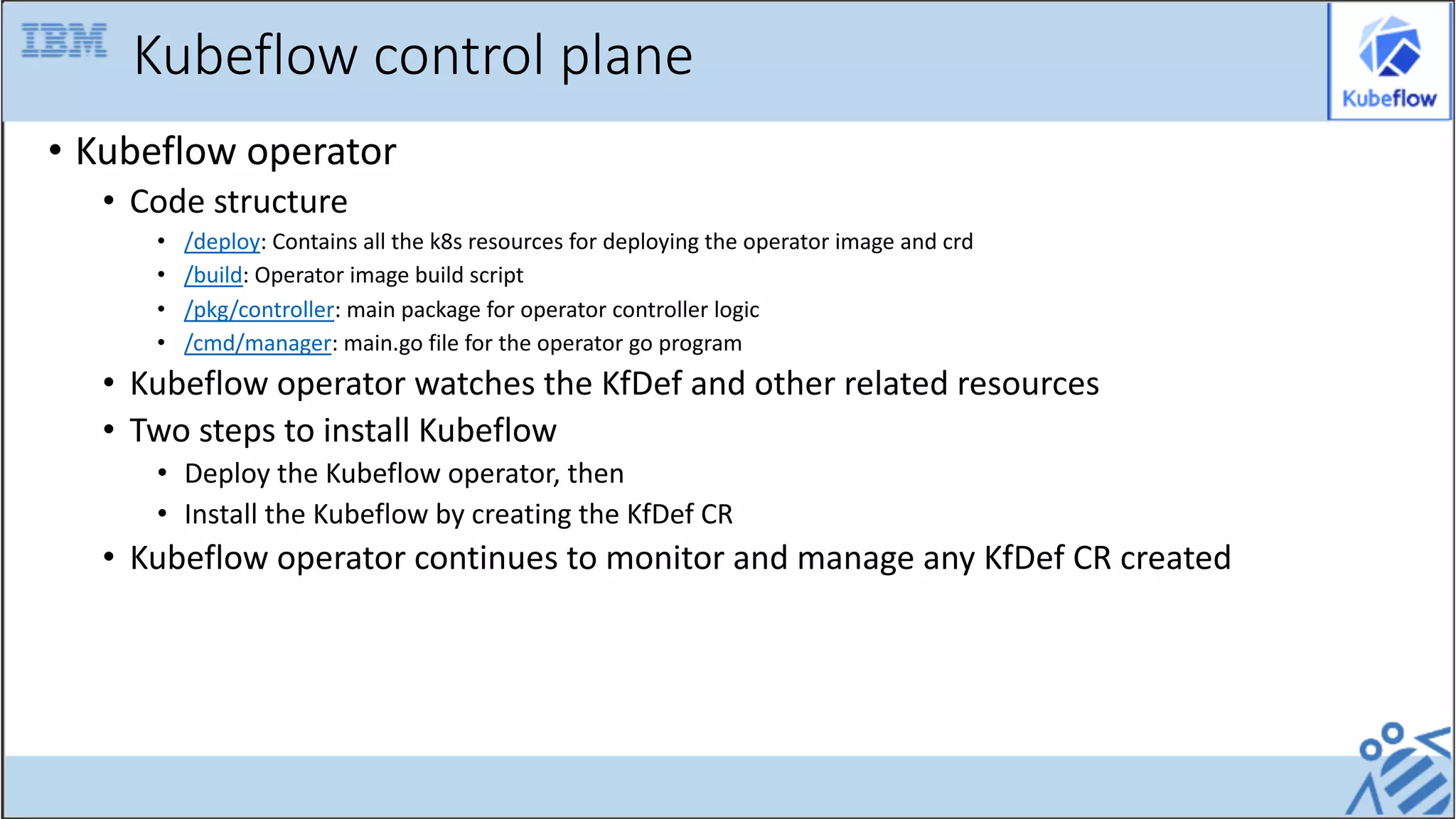 Kubeflow control plane | PPT | Free download