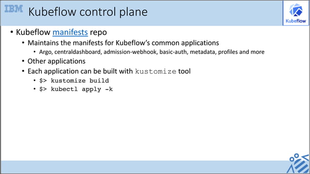 Kubeflow control plane | PPT | Free download