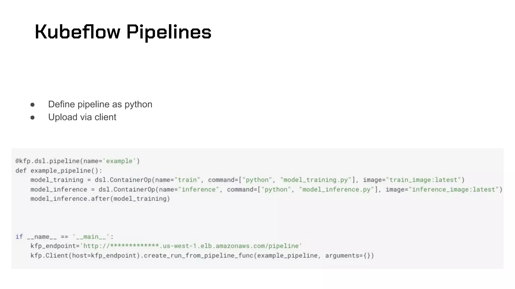 Kyryl Truskovskyi: Kubeflow for end2end machine learning lifecycle | PPT