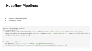Kyryl Truskovskyi: Kubeflow for end2end machine learning lifecycle | PPT