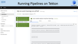 Kubeflow Pipelines (with Tekton) | PPT