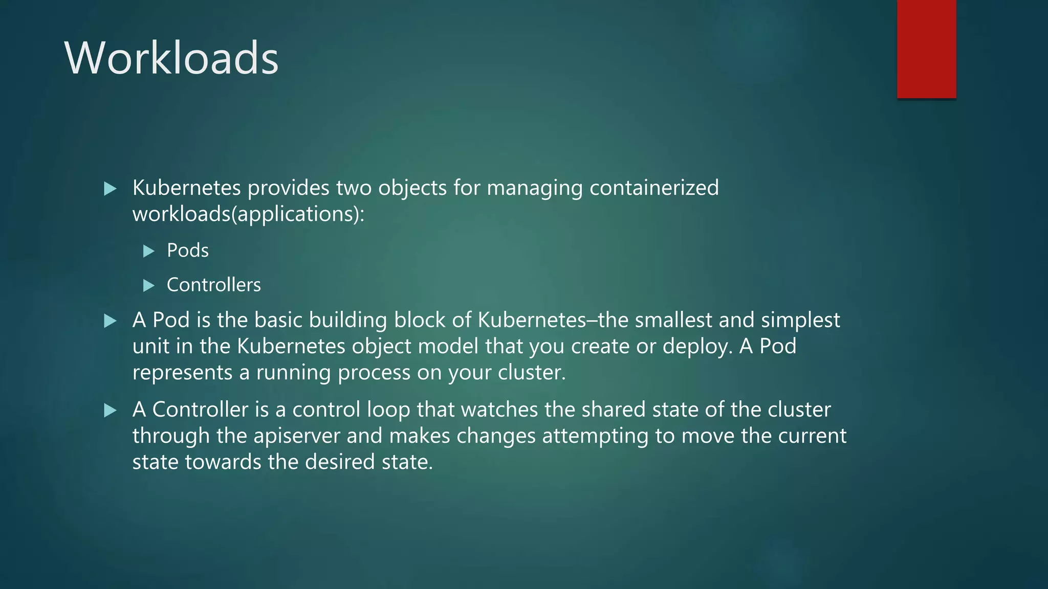 Kubernetes | PPTX | Operating Systems | Computer Software and Applications