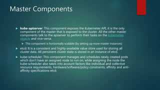 Kubernetes | PPTX | Operating Systems | Computer Software and Applications