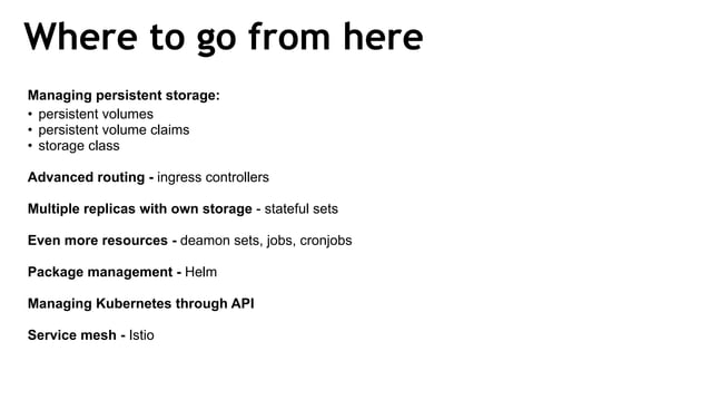 Kubernetes Introduction Ppt