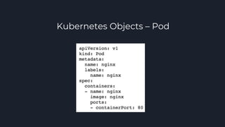 Kubernetes-introduction to kubernetes for beginers.pptx