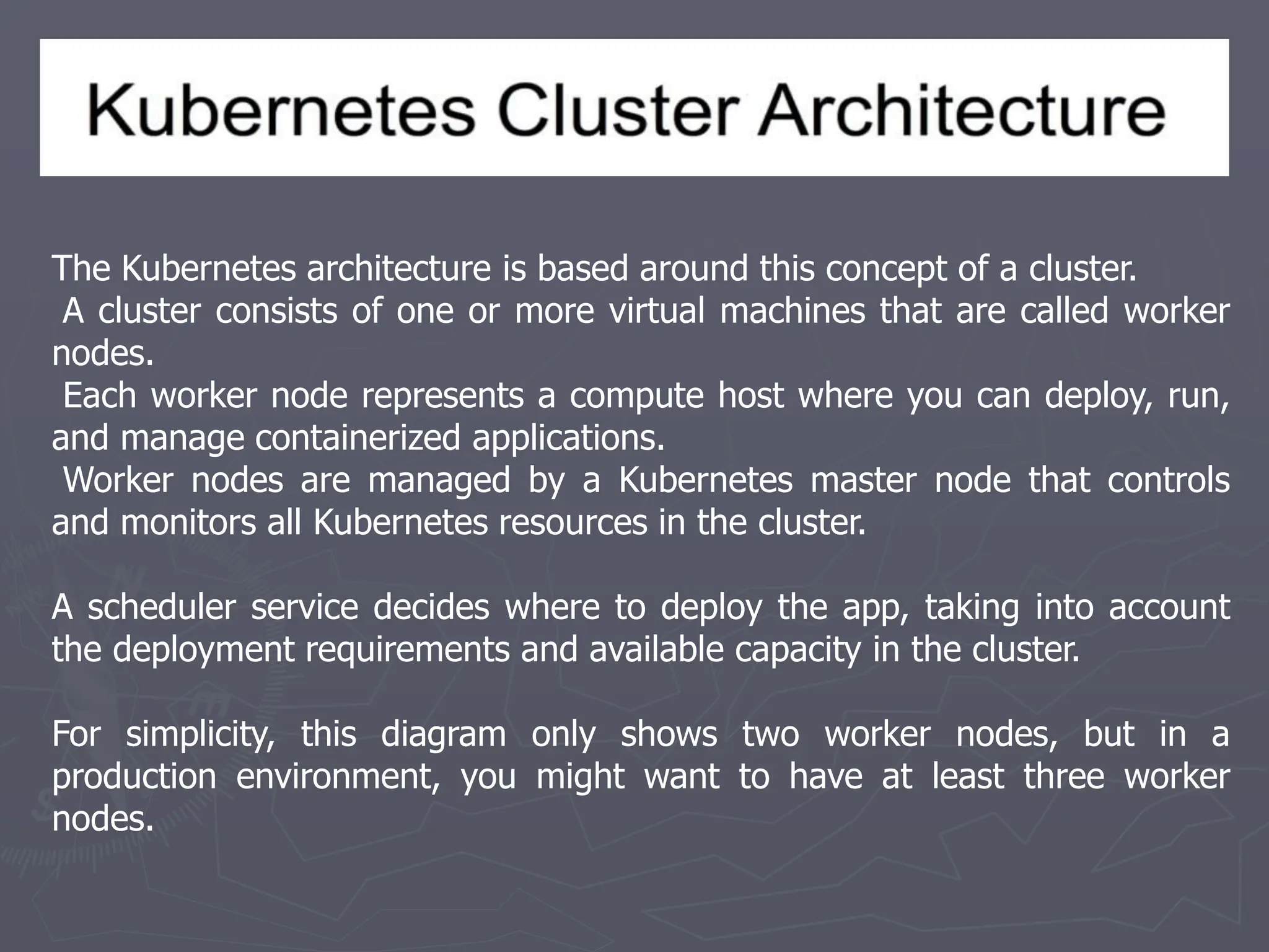 Kubernetes is a ppt of explanation of kubernet topics | PPT
