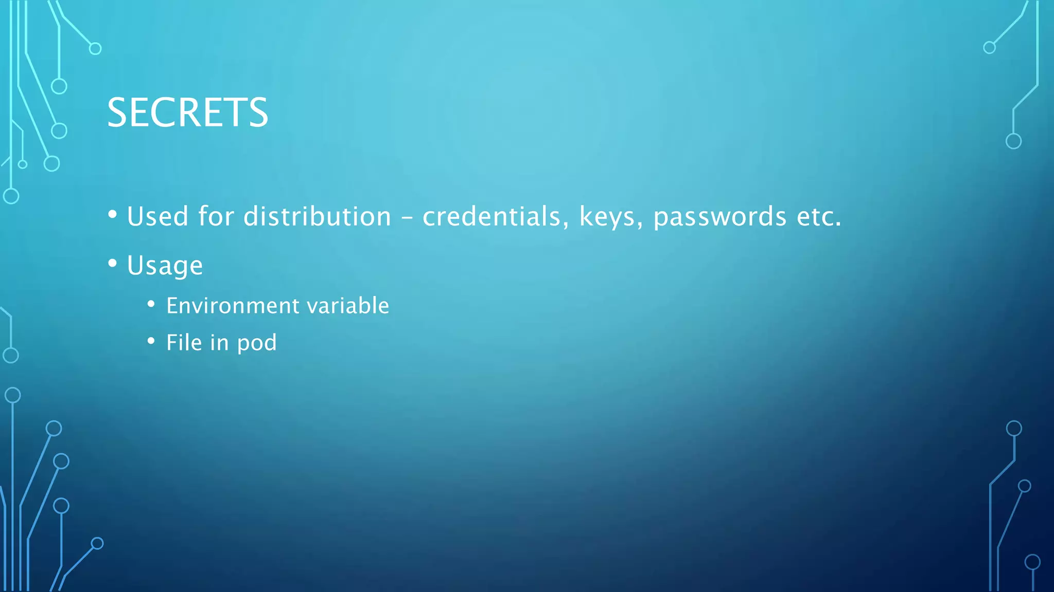 Kubernetes Basics | PPTX