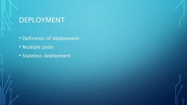 Kubernetes Basics | PPTX | Cloud Computing | Internet