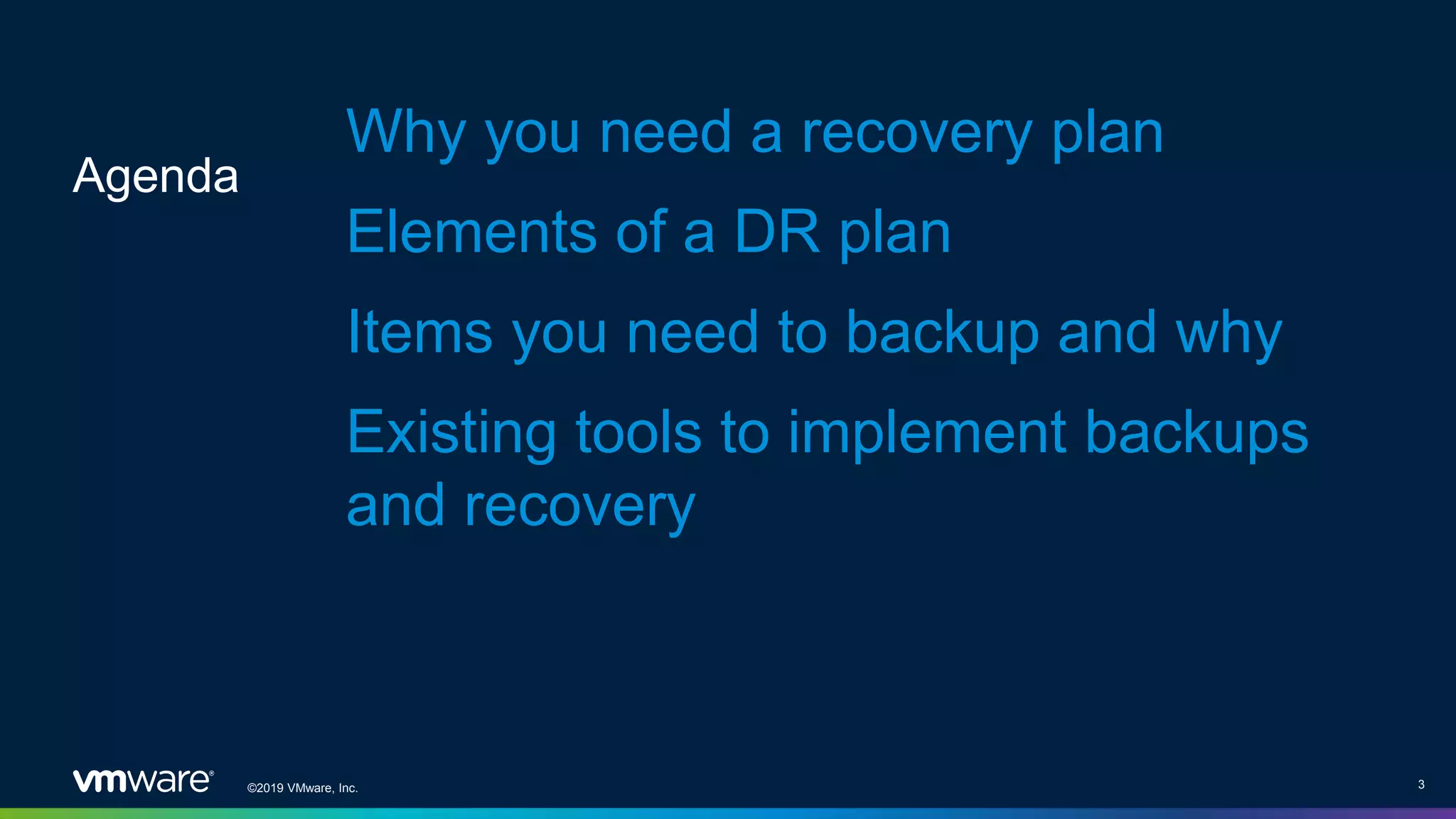 Kubernetes Disaster Recovery - Los Angeles K8s meetup Dec 10 2019 | PPT