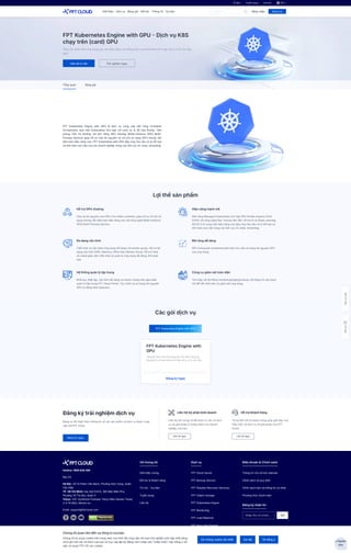 FPT Kubernetes Engine with GPU Card: Nền tảng Kubernetes tích hợp GPU ...