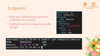 Kubernetes Networking 101 kubecon EU 2022 | PDF
