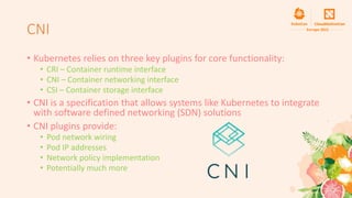 Kubernetes Networking 101 kubecon EU 2022 | PDF