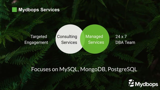Kubernetes operator for MySQL | PPT