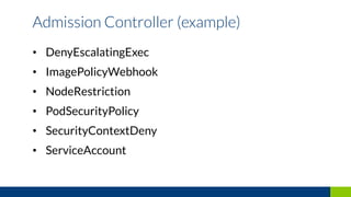 Kubernetes Security | PDF