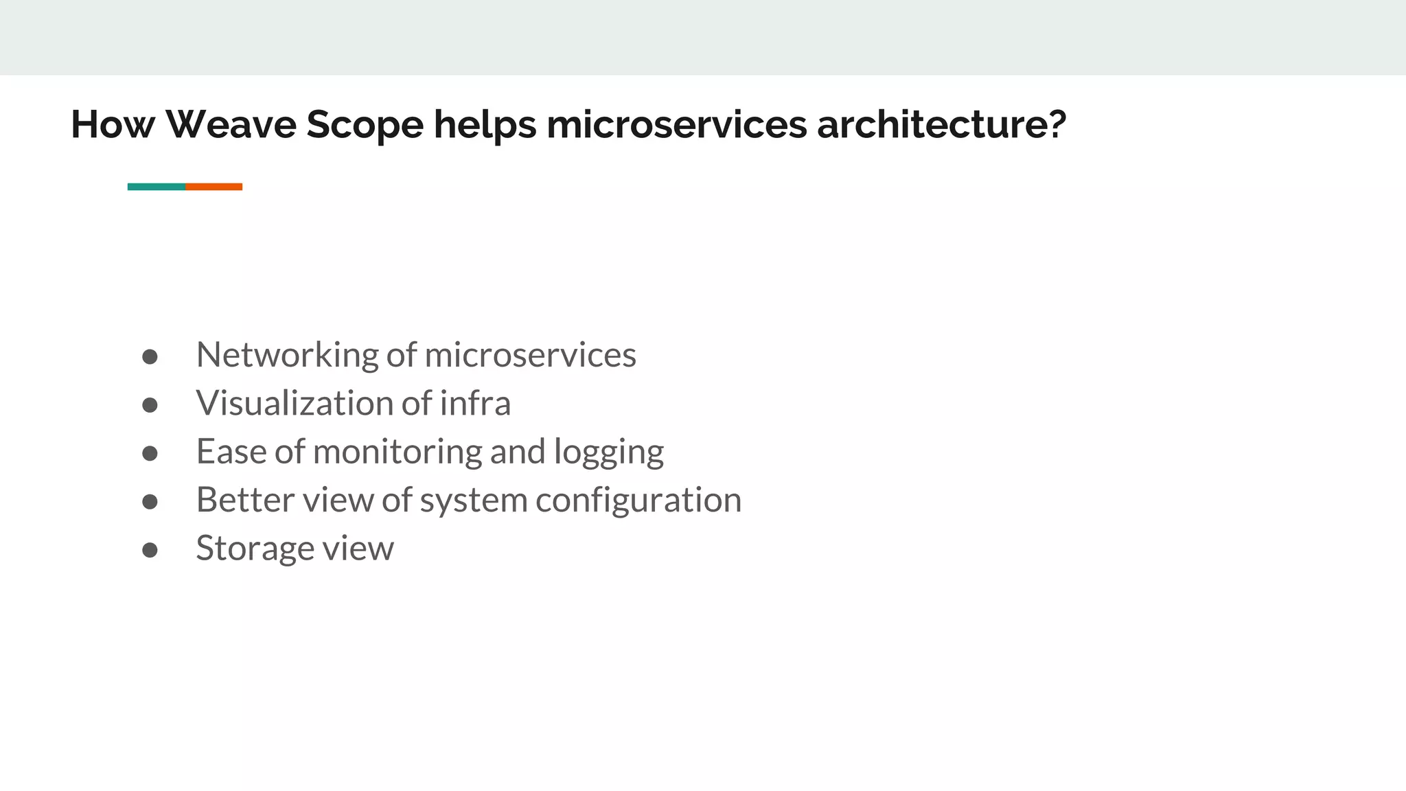 Kubernetes Visualization And Monitoring Using Weave Scope Ppt