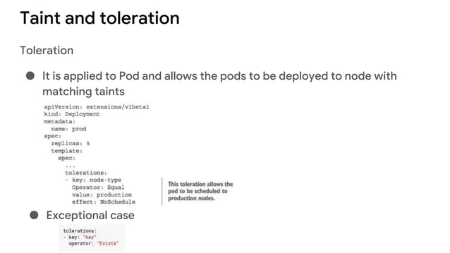 Kubernetes 6 Advanced Scheduling Pptx Cloud Computing Internet