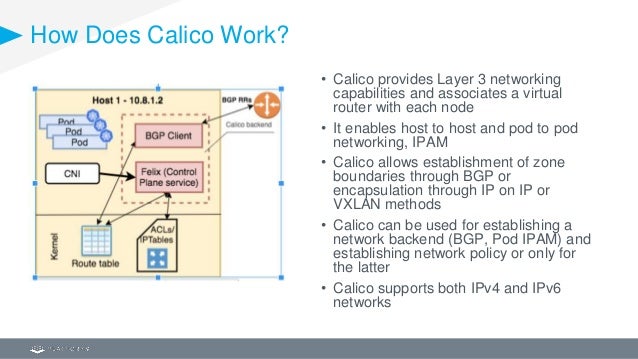 Kubernetes Networking Achieving High Performance With Calico
