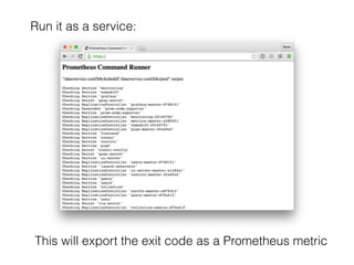 Kubernetes and Prometheus | PDF