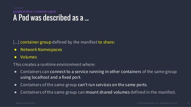 Kubernetes Architecture And Introduction Paris Kubernetes Meetup