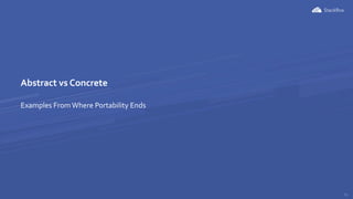 Kubernetes as a Concrete Abstraction Layer | PPT