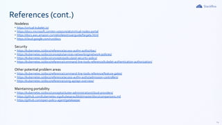 Kubernetes as a Concrete Abstraction Layer | PPT