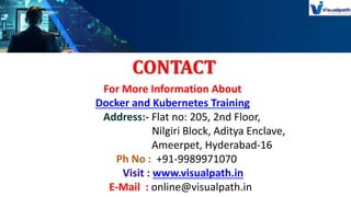 Kubernetes Certification Training Course | Docker and Kubernetes ...