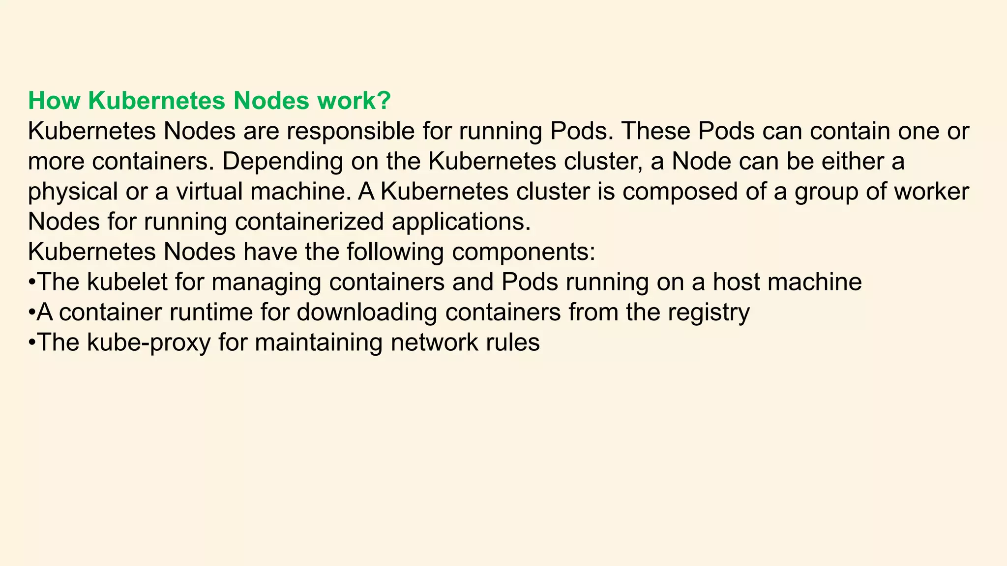 Kubernetes Cluster vs Nodes vs Pods vs Containers Comparison | PPT ...